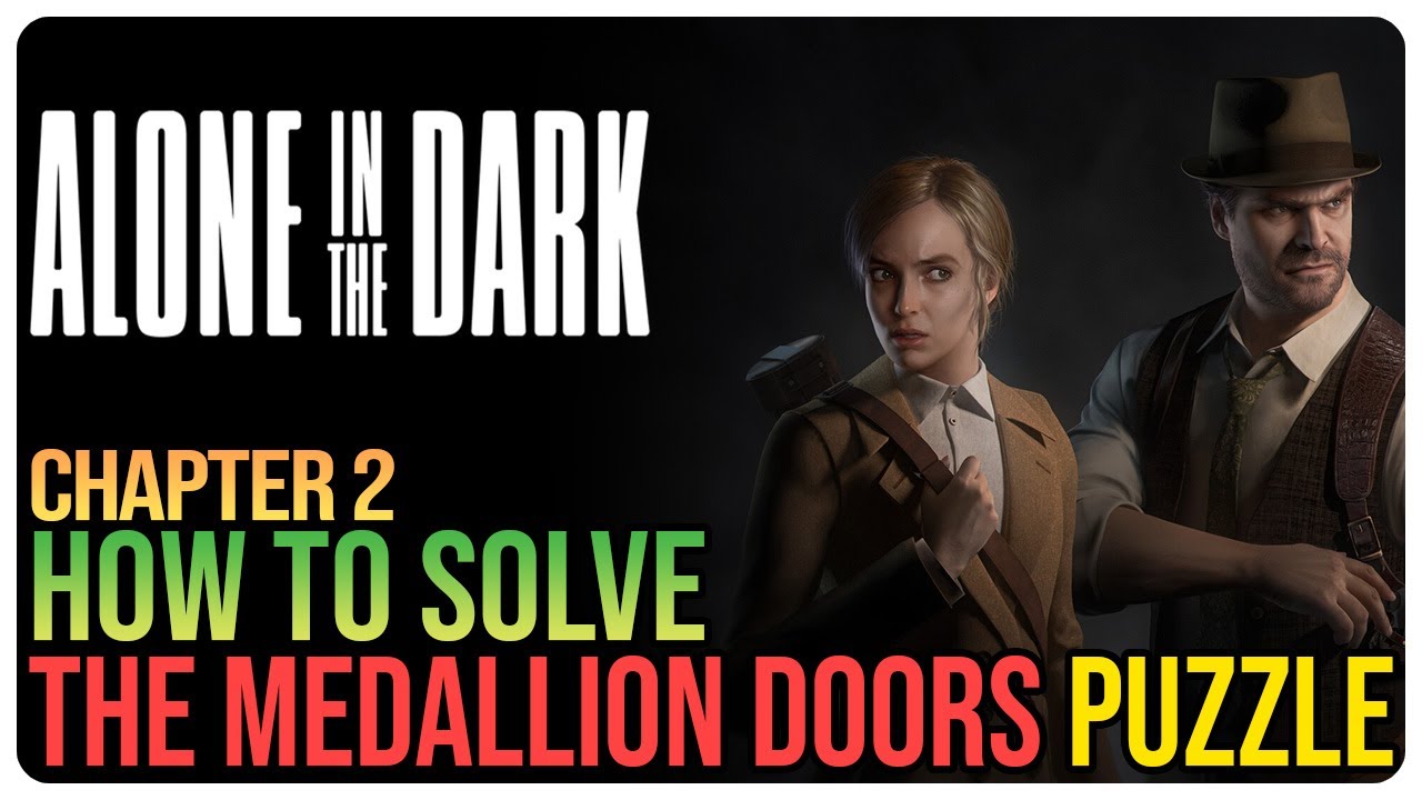 Medallion Doors Puzzle Solution – Alone in The Dark 2024 - YouTube