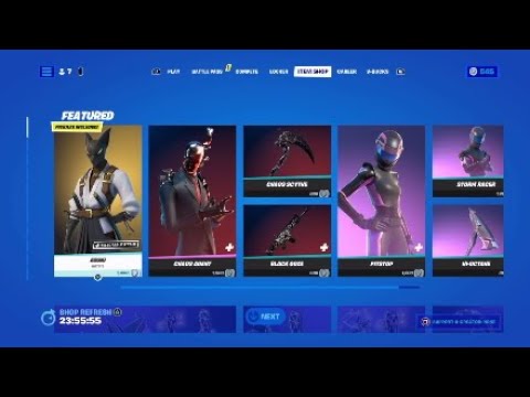 New Fortnite shop 4th Febrary, return Asuki skin and chaos agent skin ...