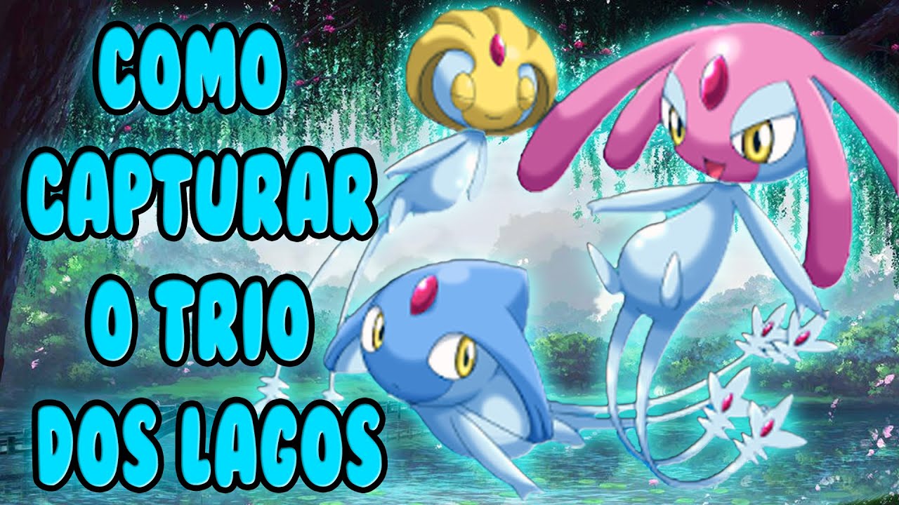 COMO PEGAR O TRIO LENDÁRIO GUARDIÃO DOS LAGOS -Pokémon Pearl/Diamond ...