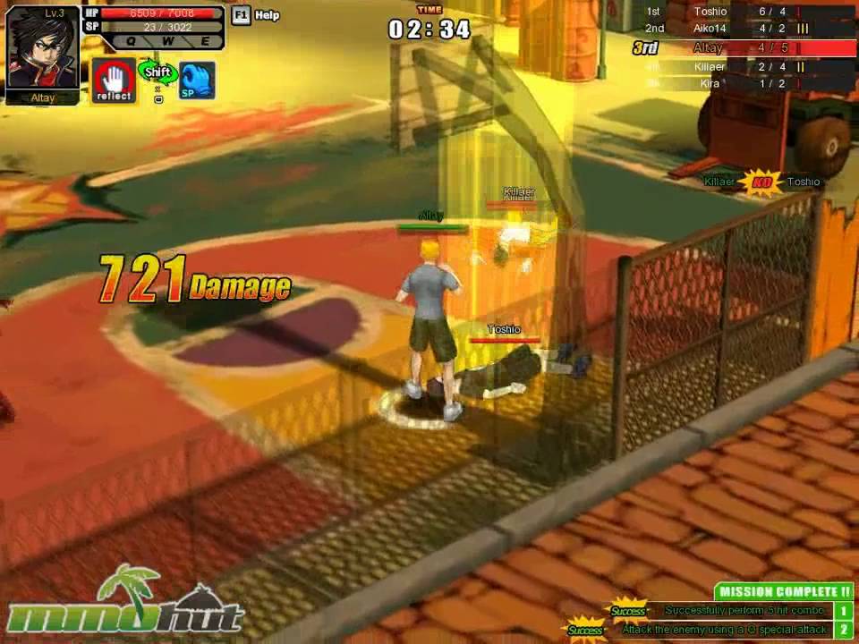 Zone 4 Fight District Gameplay Footage - YouTube