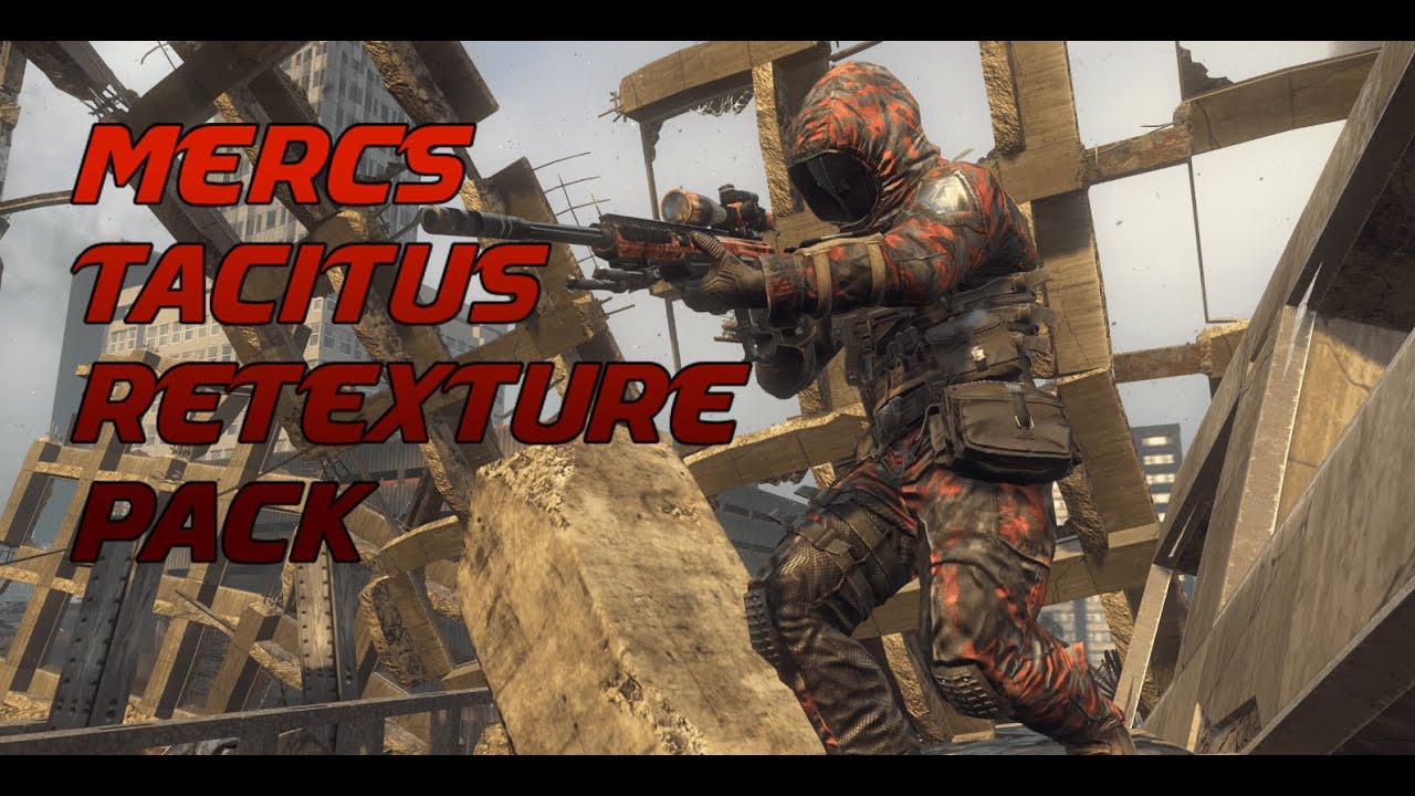 BO2 Plutonium - Mercs "Tacitus" Re-texture Pack - YouTube