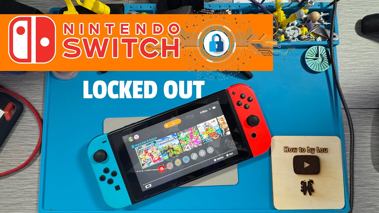 How to factory rest Nintendo switch without parental pin, forgot ...