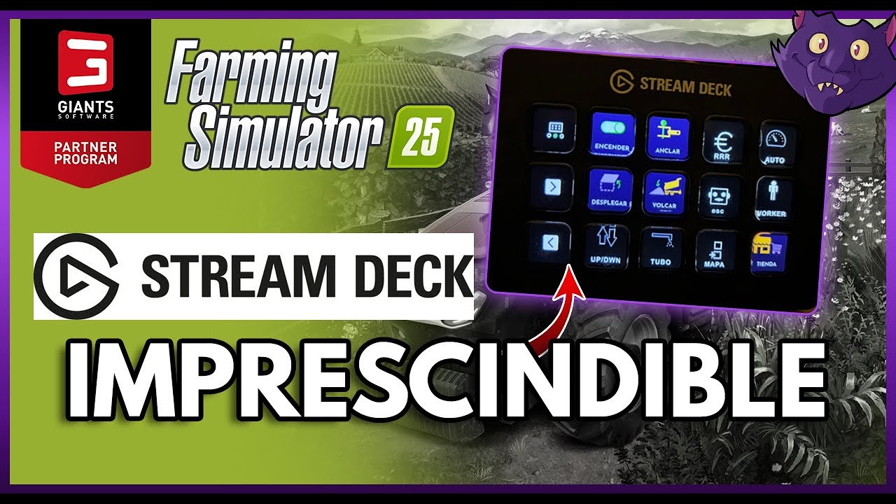 FARMING SIMULATOR 25 🚜 ¡Debes tenerlo! - STREAM DECK - YouTube