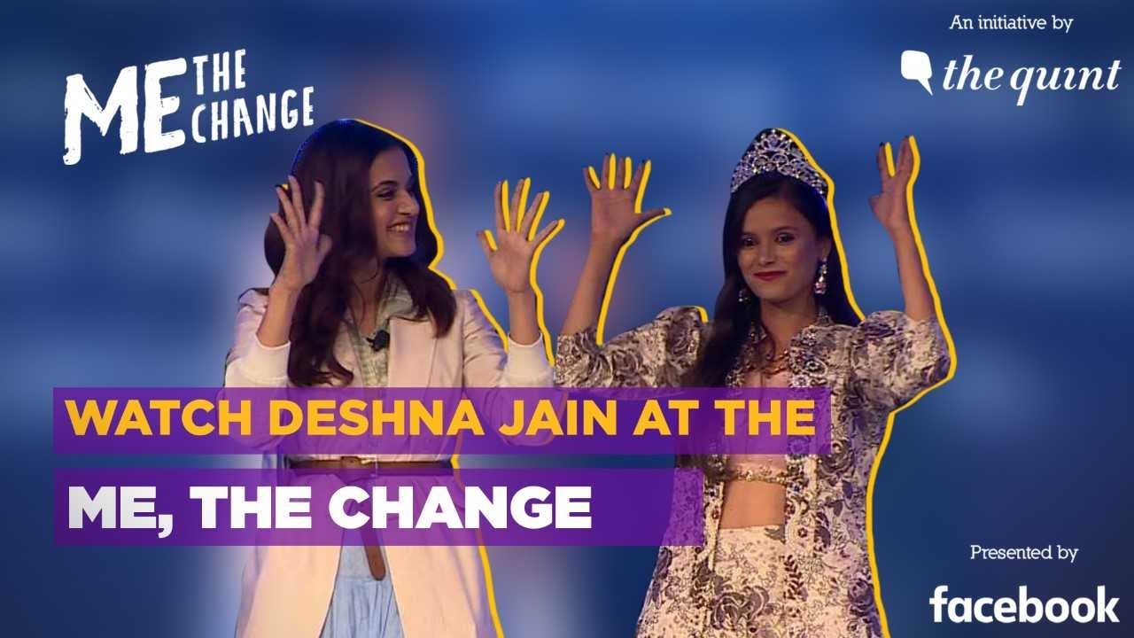 Watch Deshna Jain at the Me, The Change event | The Quint - YouTube