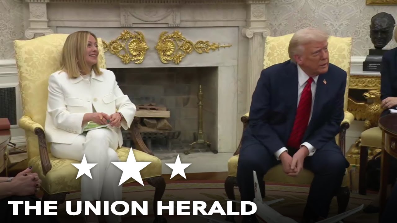 President Trump Meets with Italian Prime Minister Meloni - YouTube