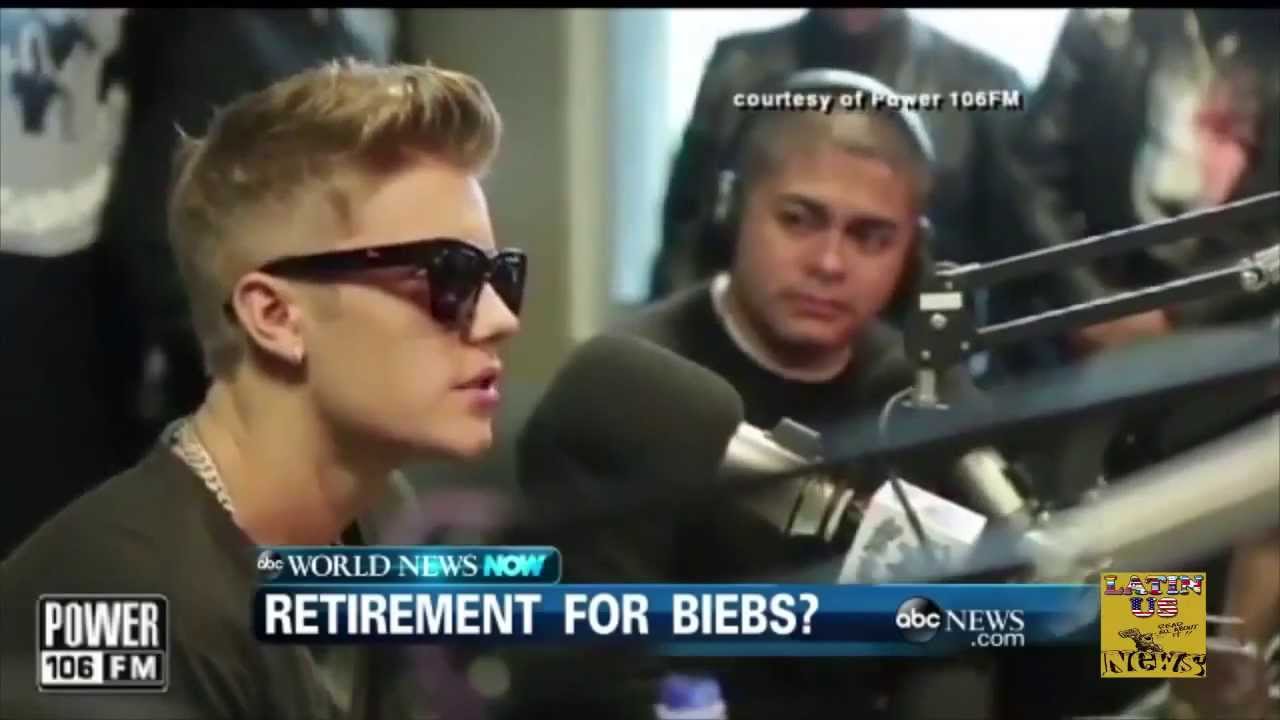 Justin Bieber Retiring From Music - YouTube