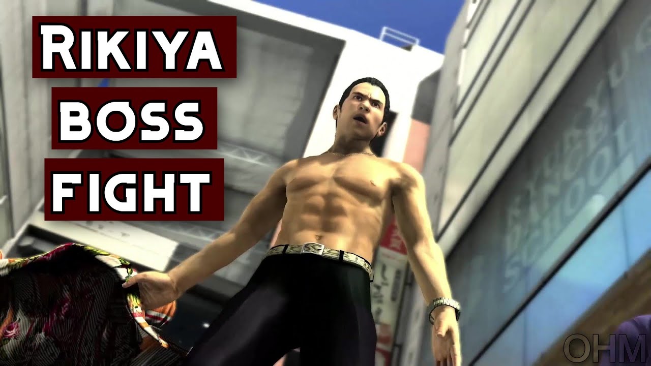 Yakuza 3 Remastered | Rikiya Shimabukuro Boss Fight with Cutscenes | No ...