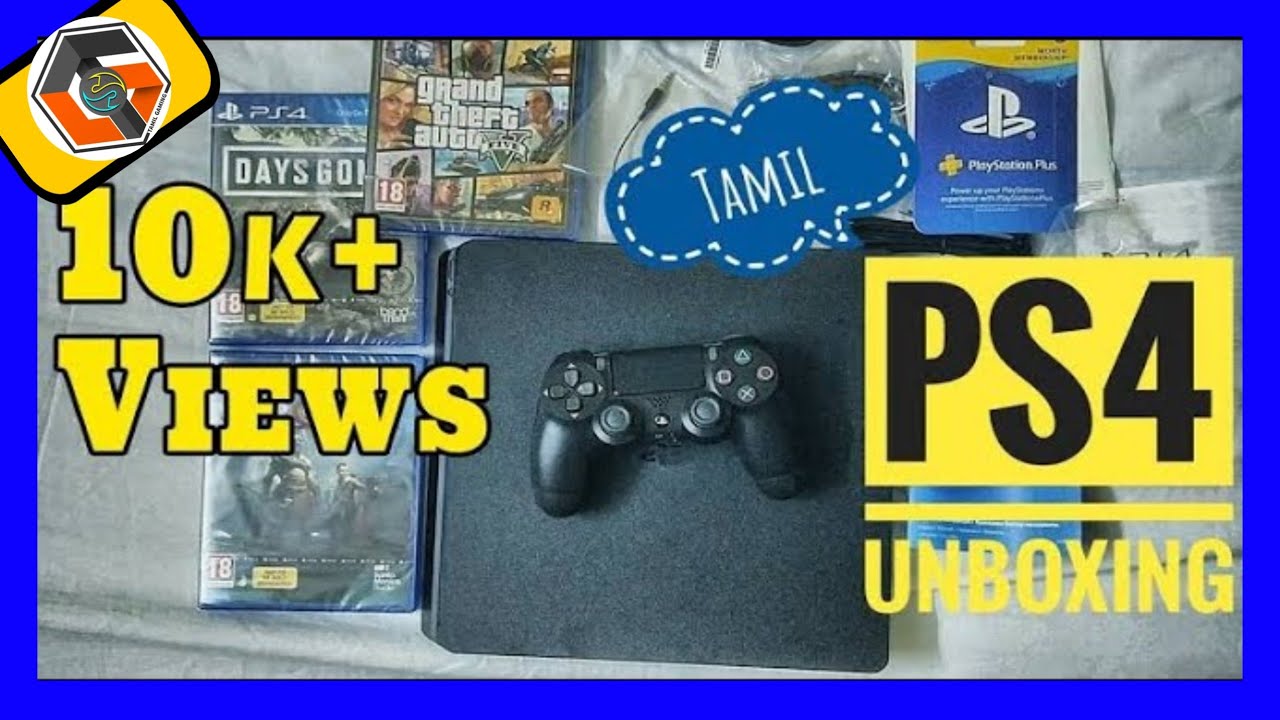 PS4 Unboxing Tamil Review and setup Sony Game 2022 Unboxing || Sathish Tamil Gaming #ps4 #ps5 # ...