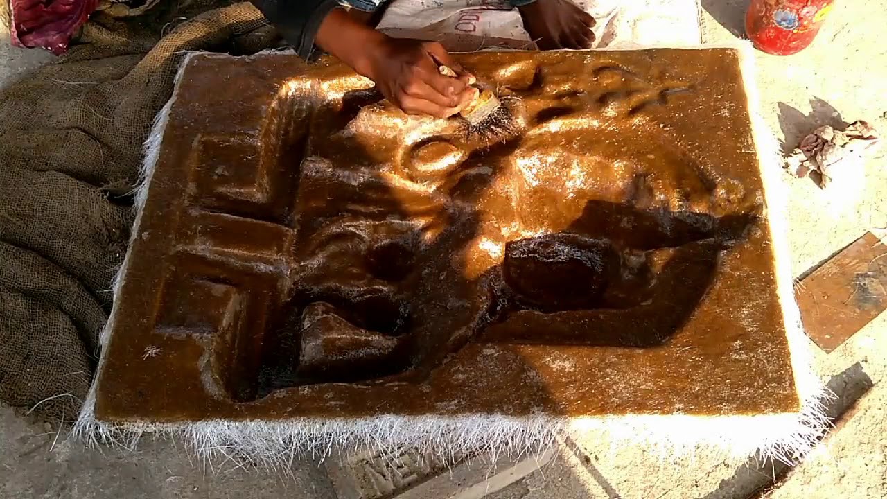 Fiber casting technique for Murti - Sculpture - idols - YouTube
