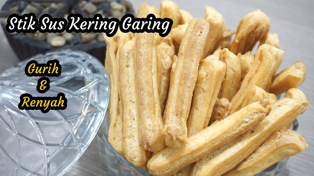 Cara Mudah Membuat Kue Sus Stick Keju Garing dan Renyah I Cheese Stik ...