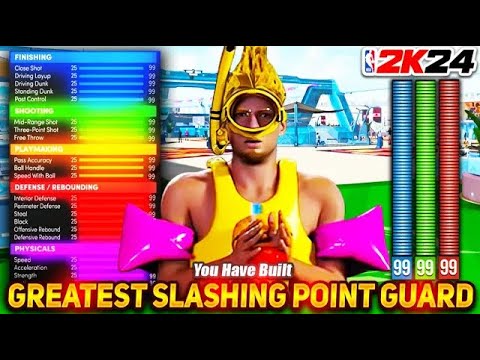 BEST slashing PG BUILD in NBA 2K EVER? - YouTube