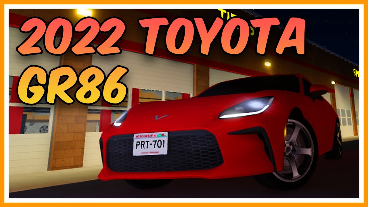 Review: 2022 Toyota GR86! | ROBLOX Greenville - YouTube