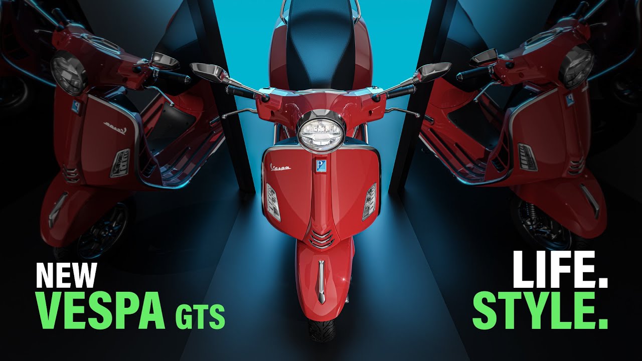New Vespa GTS. Life. Style. - YouTube
