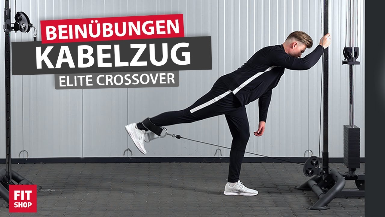 Bein-Übungen am Crossover Kabelzug | Taurus Elite | - YouTube
