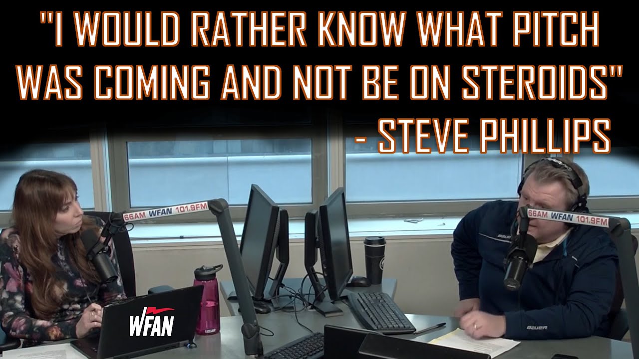 "I would rather know what pitch was coming and not be on steroids ...