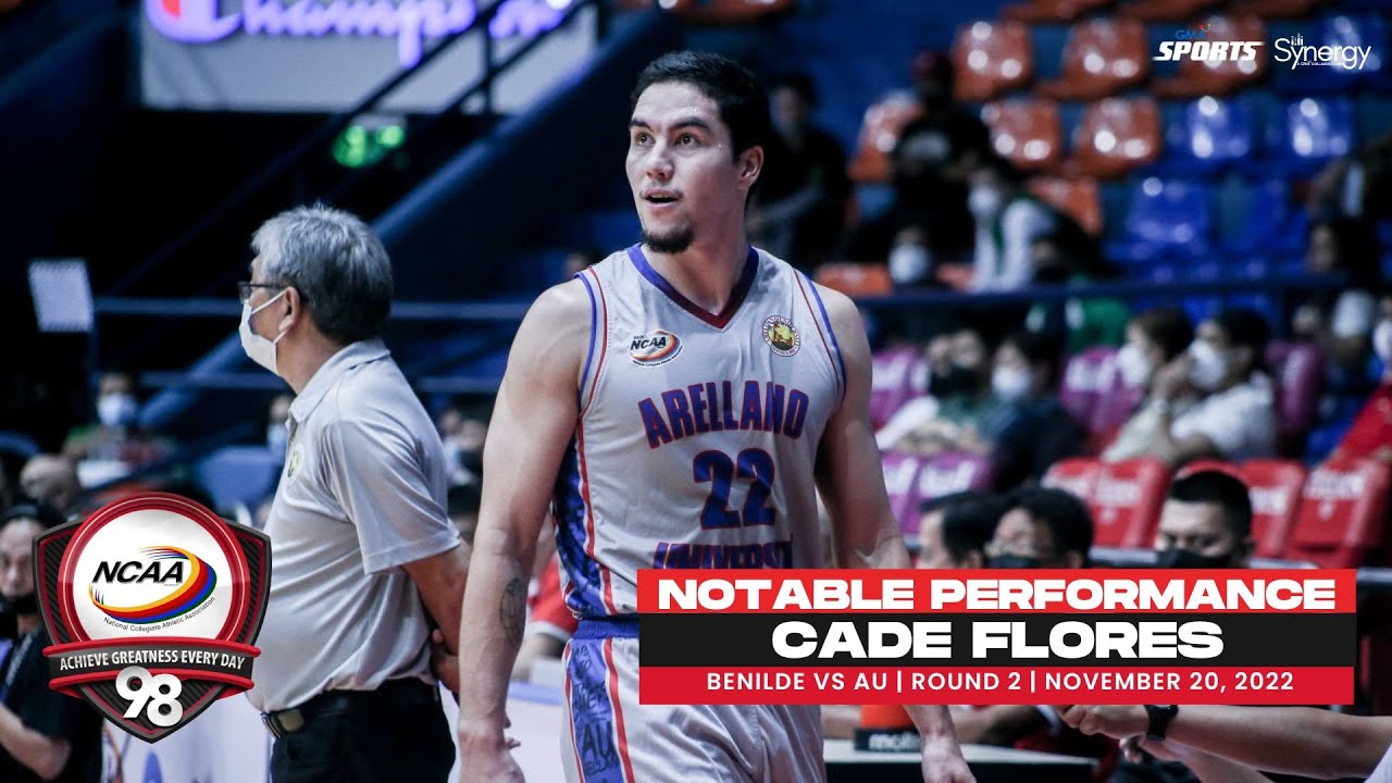 NCAA Season 98 | Notable Performance: Cade Flores (Benilde vs AU) | Men ...