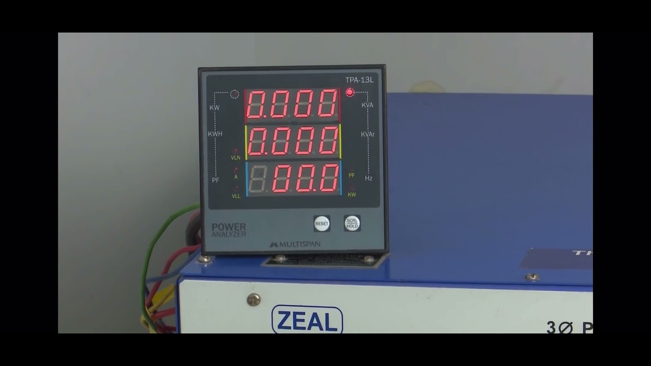 Calibration method of energy meter - YouTube
