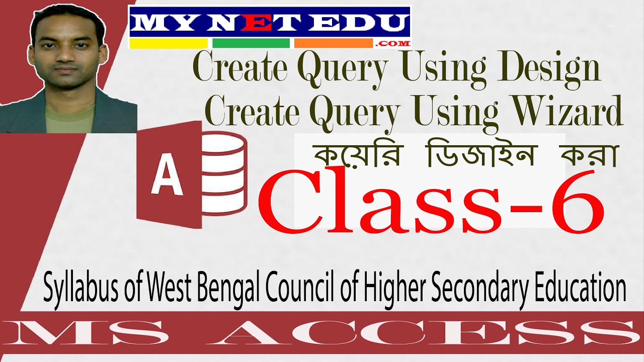 Create Query Using Wizard and Design - YouTube