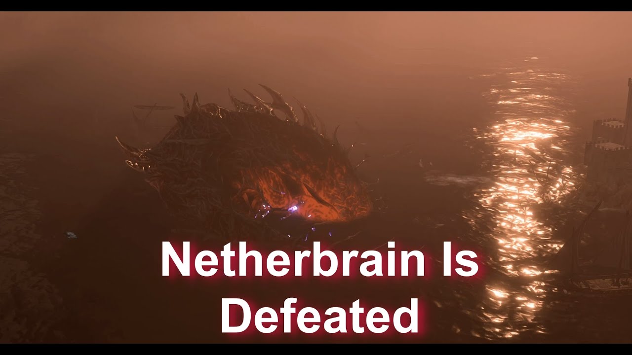 Epilogue Netherbrain Is Defeated/Good Ending | Ultra 4k | Baldur's Gate ...