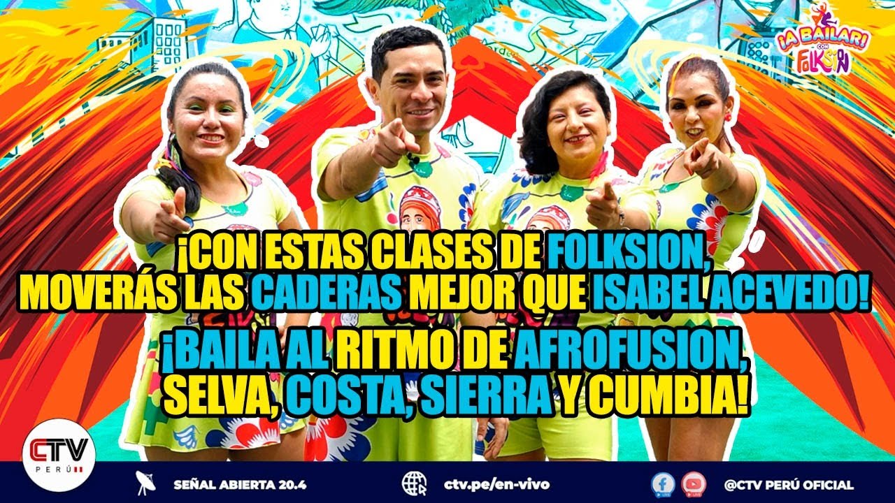 ¡A Bailar con Folksion! con Ronald Guerra. #CTVPerú - YouTube