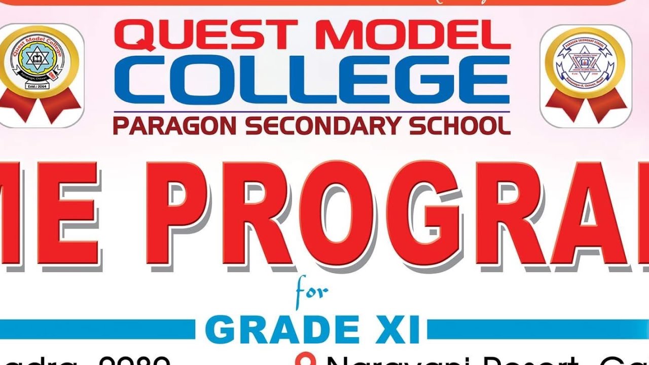 Highlight Video of Welcome Programme-2081 for Grade XI - YouTube