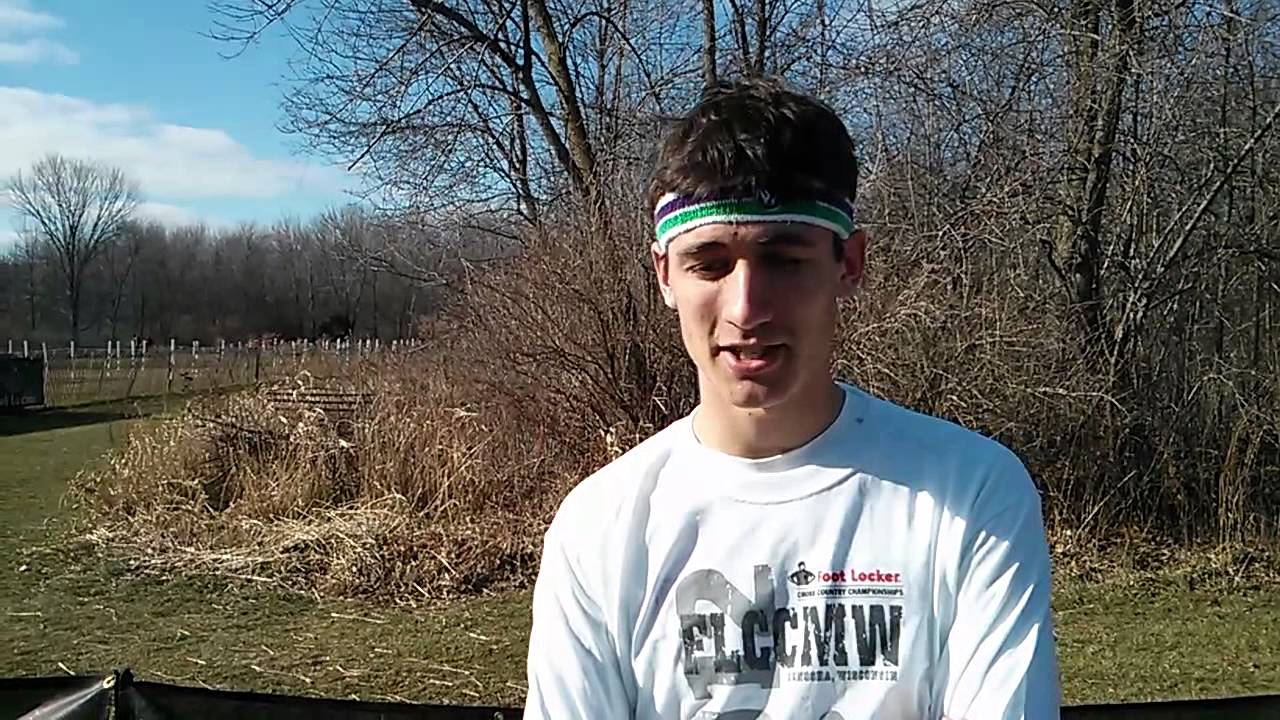 Sam Wharton places 2nd at Foot Locker Midwest - YouTube