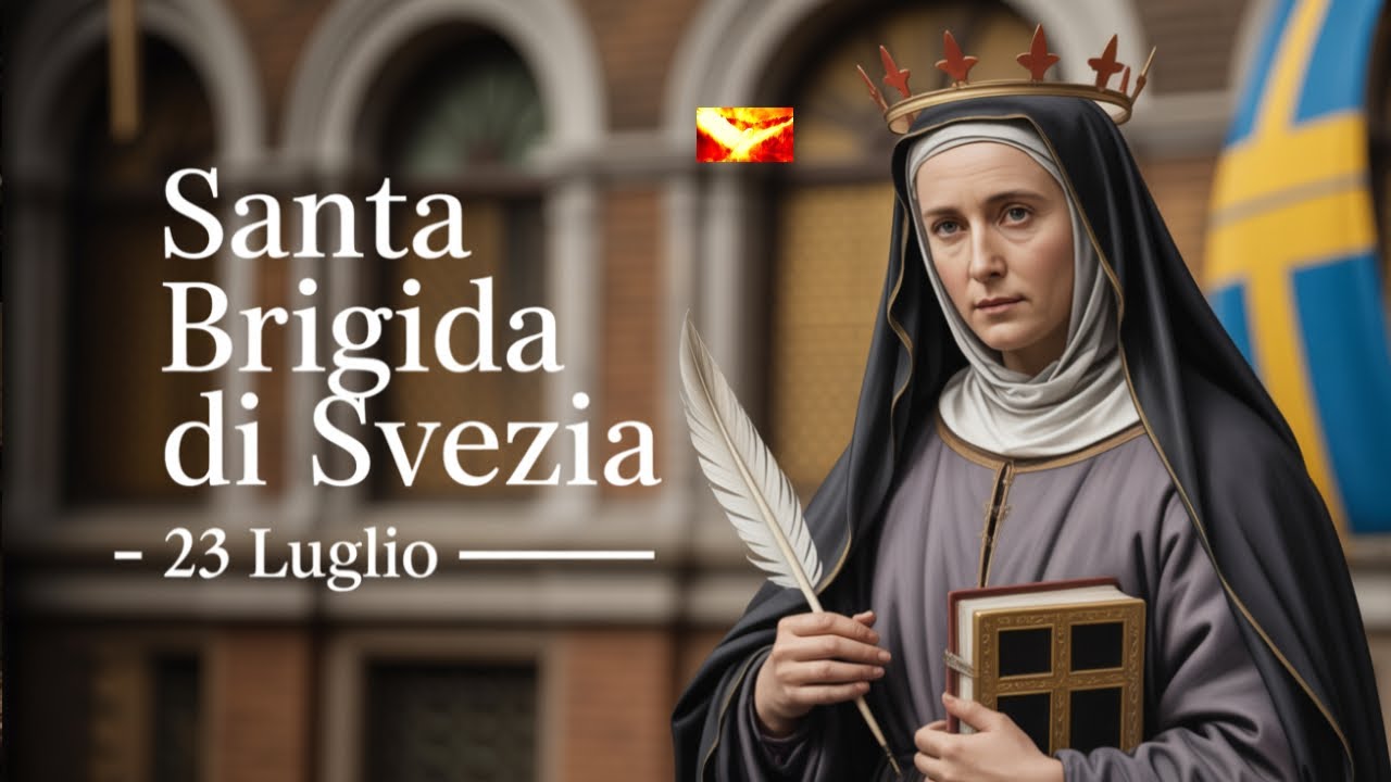 Santo del Giorno 23 Luglio | Storia di Santa Brigida di Svezia ...