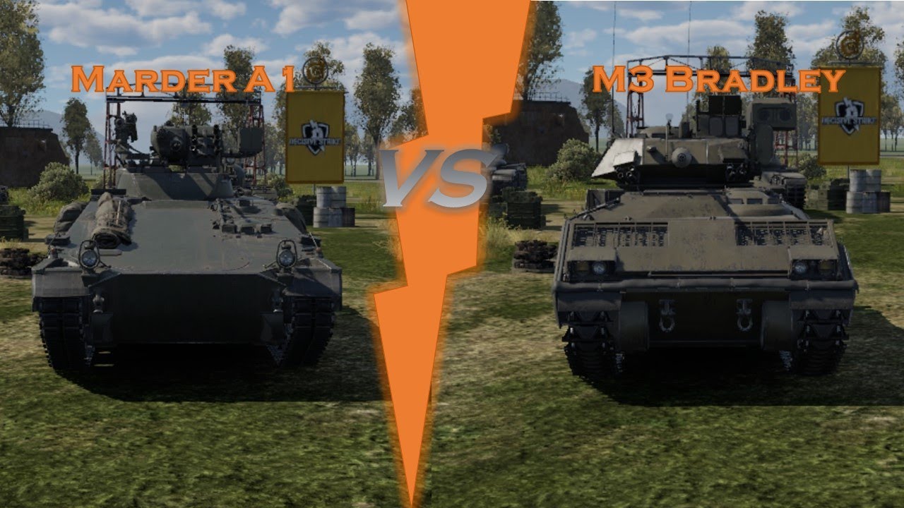 Marder A1 vs M3 Bradley | Which is the Best IFV? - YouTube