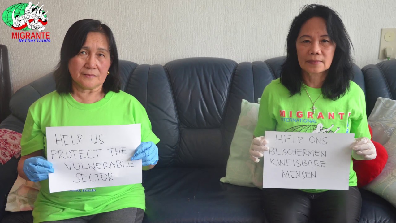 Migrante Netherlands Covid19 Response - YouTube