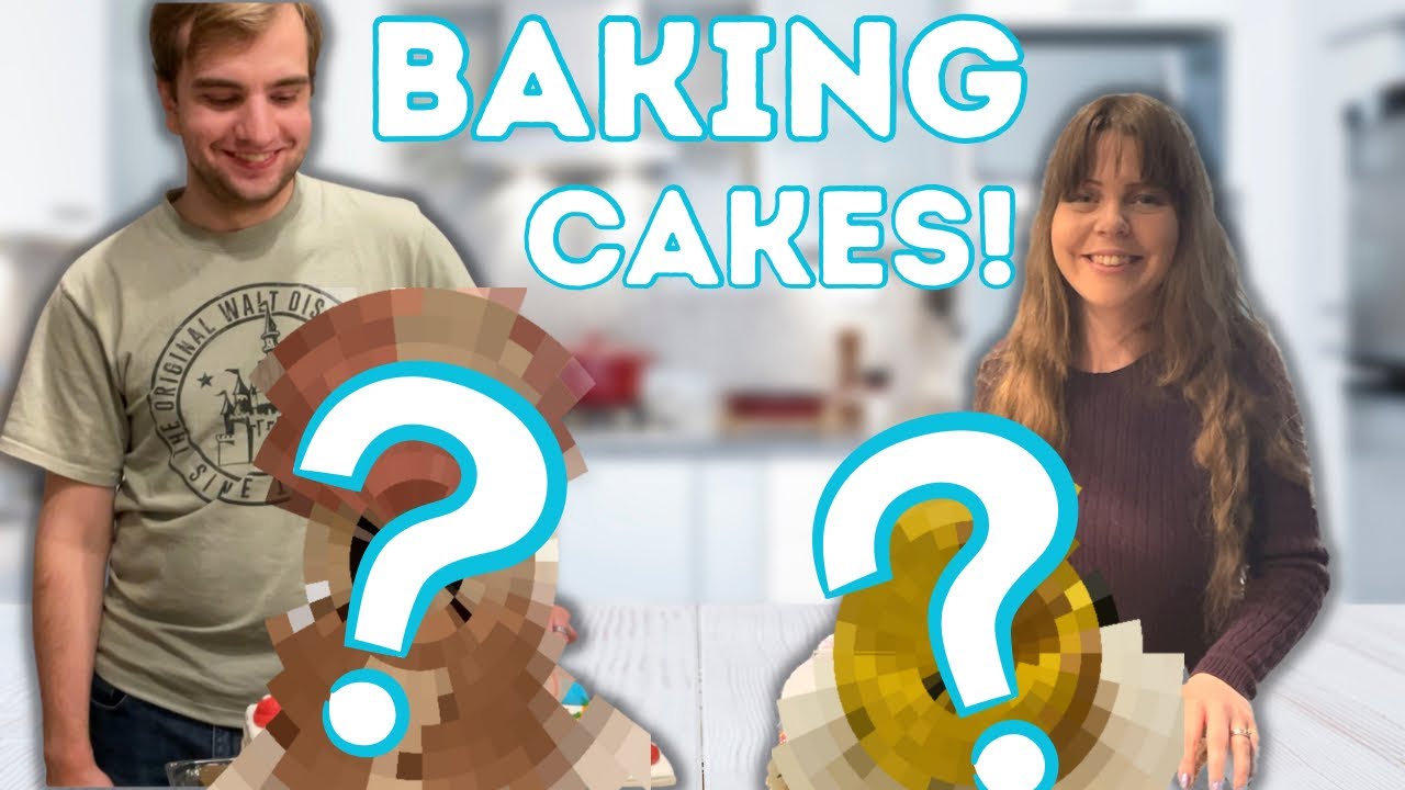Husband vs wife cake battle! (Who made the better cake??) - YouTube