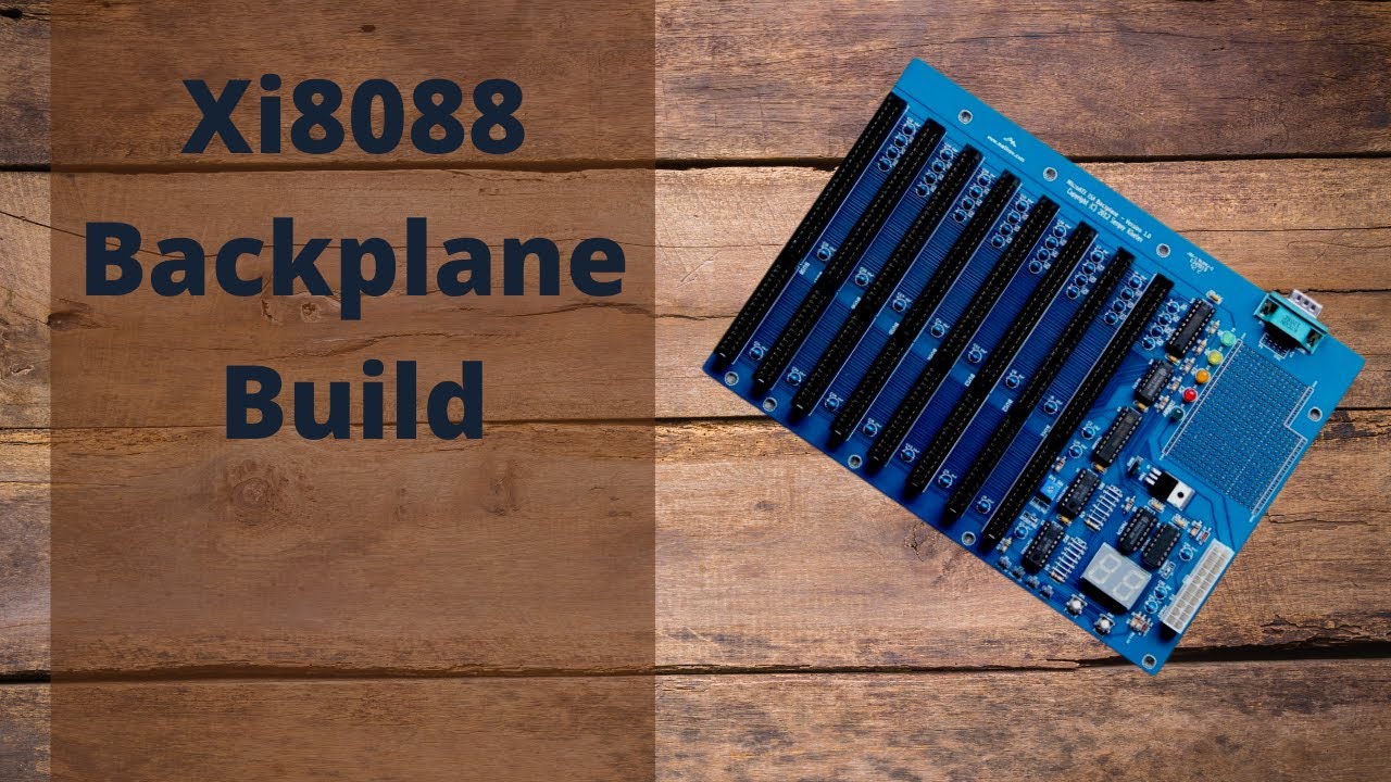 Xi8088 Build | The ISA Backplane - YouTube