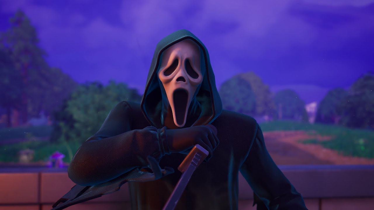 GHOST FACE Skin Gameplay In Fortnite! - YouTube