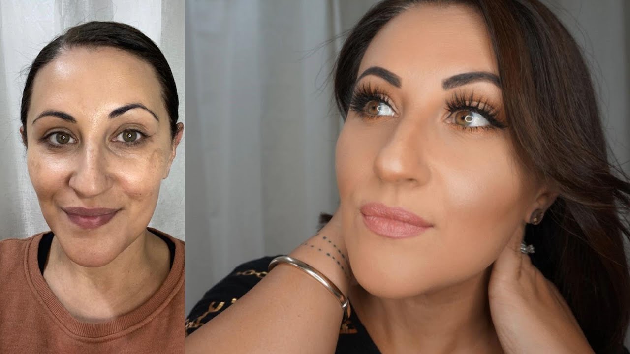 Creating A Glam Makeup Look Using Drugstore Products Youtube