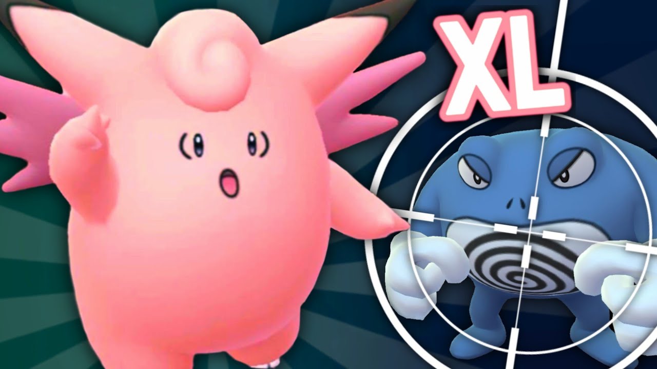 I WENT POLIWRATH HUNTING IN THE ULTRA LEAGUE WITH MY XL CLEFABLE ...