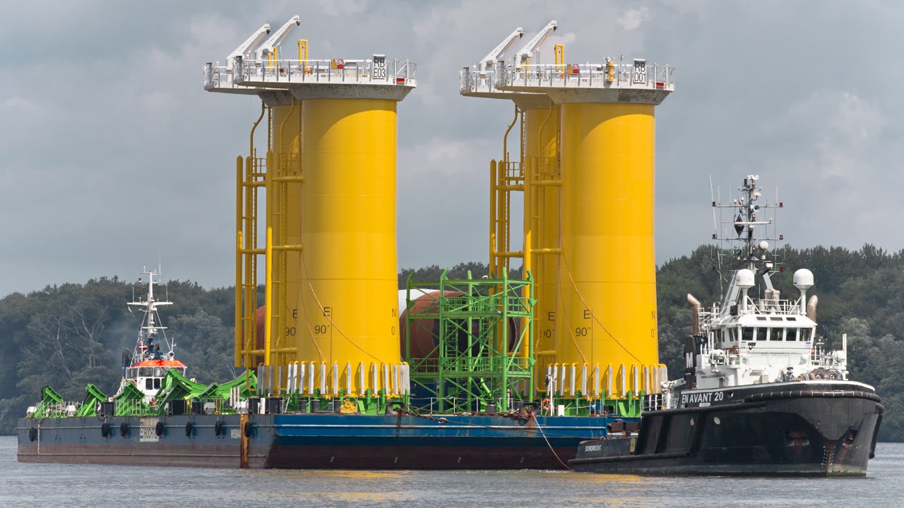 ST³ Offshore Szczecin Wind Power Plant 1,376 Ton Transition Pieces Dong ...