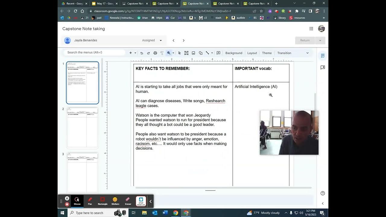 note taking lesson - YouTube