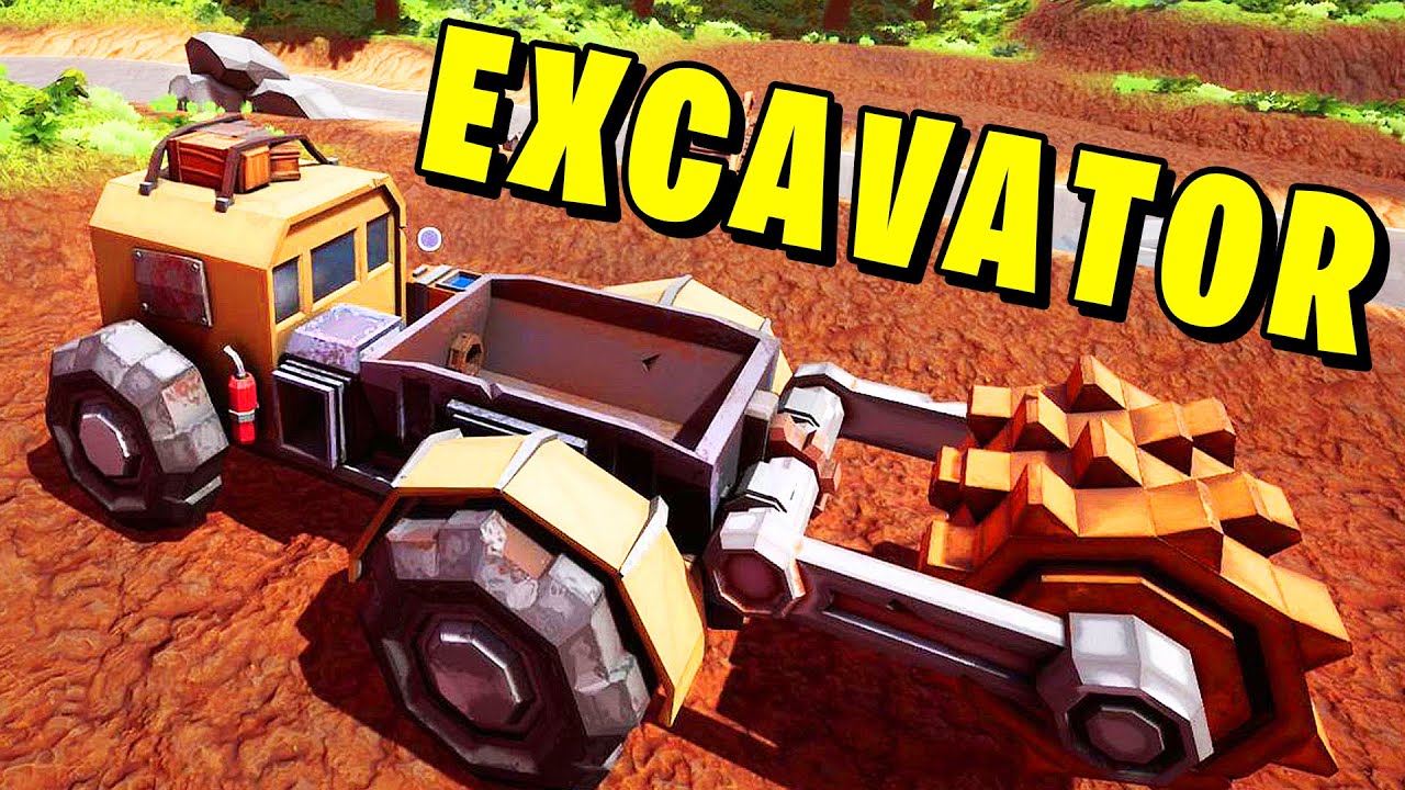 Massive Excavator for Insane Gold in Hydroneer - YouTube