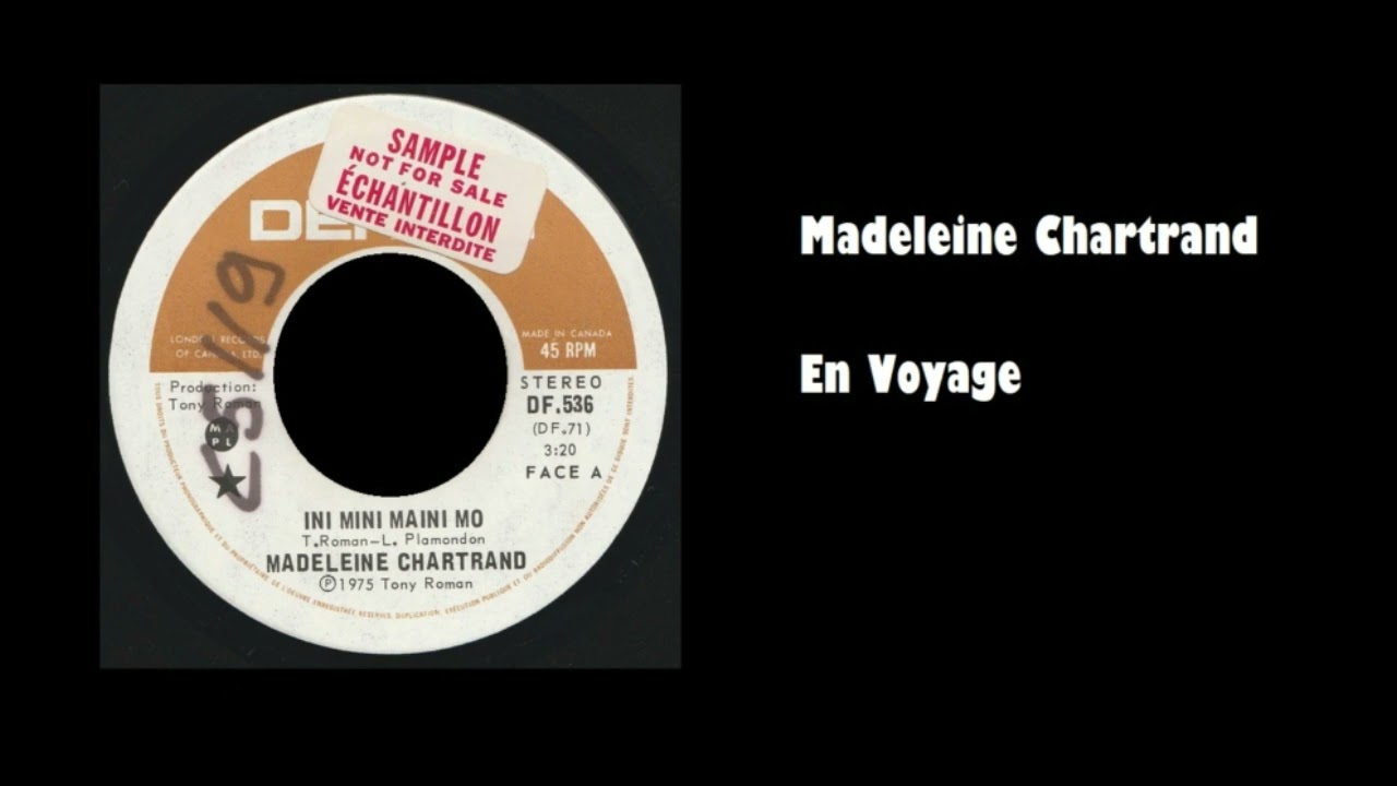 Madeleine Chartrand - En Voyage - YouTube