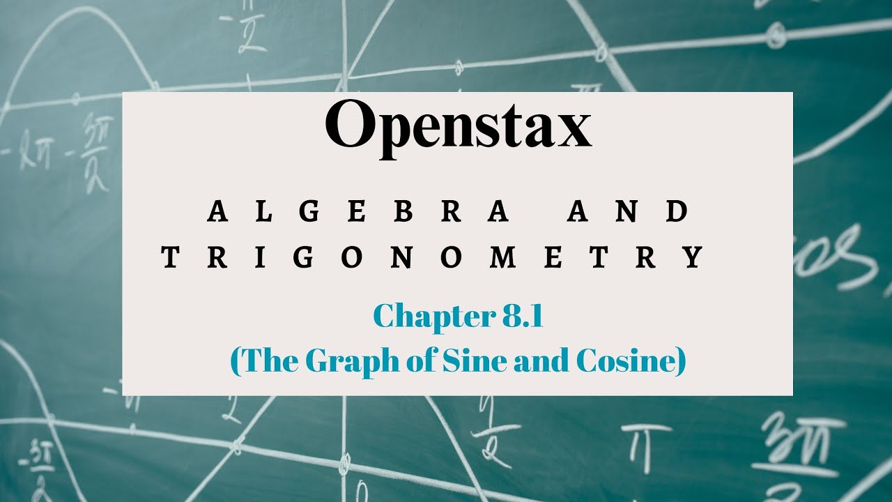 Algebra and Trigonometry Chapter 8.1 | The Graphs of Sine and Cosine ...