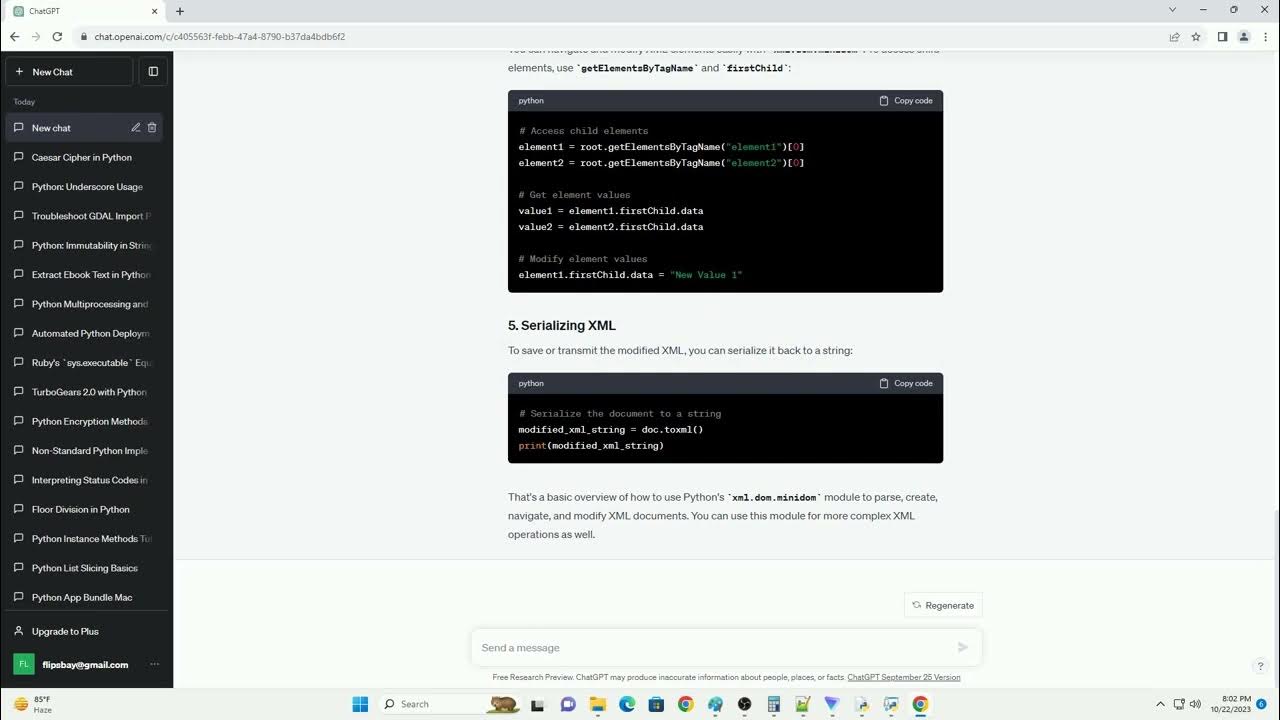 Using Python s xml dom minidom - YouTube