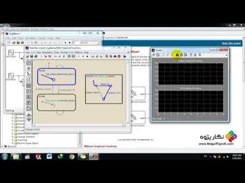 Using Graphical Function in Stateflow - MATLAB - YouTube