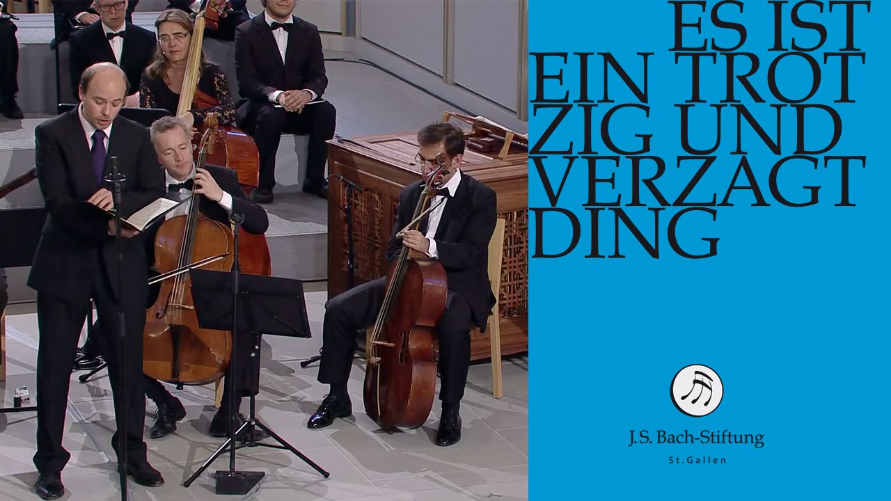 J.S. Bach - Recitative "Ich meine, recht verzagt" from Cantata BWV 176 ...