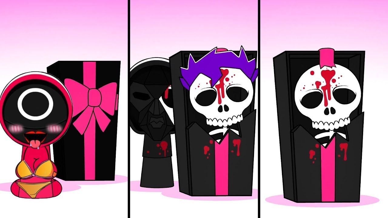 Sprunki The Coffin Squid Game Phase 4 and Sprunki OC ALL Phases ...