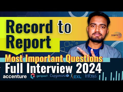Record to Report Most Important Questions and Answer | R2R Full Interview 2024 | Corporate Wala R2R