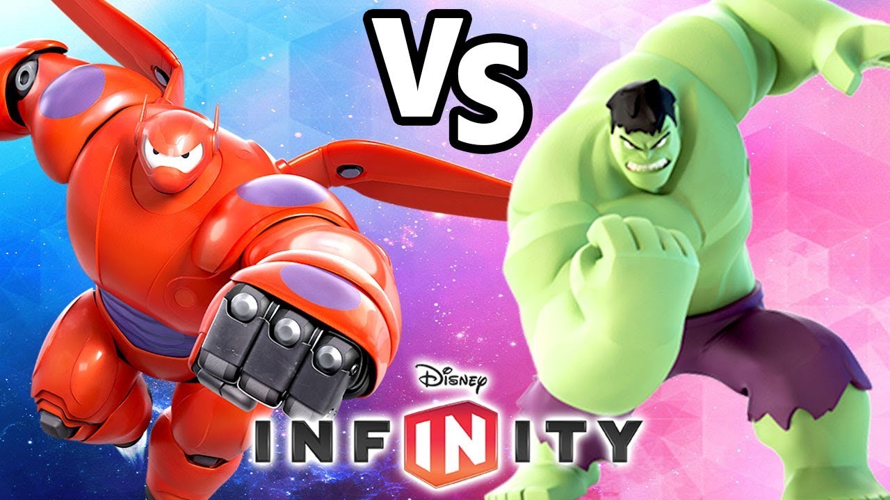 BAYMAX vs HULK - Disney Infinity 3.0 Toy Box BOSS BATTLE - YouTube