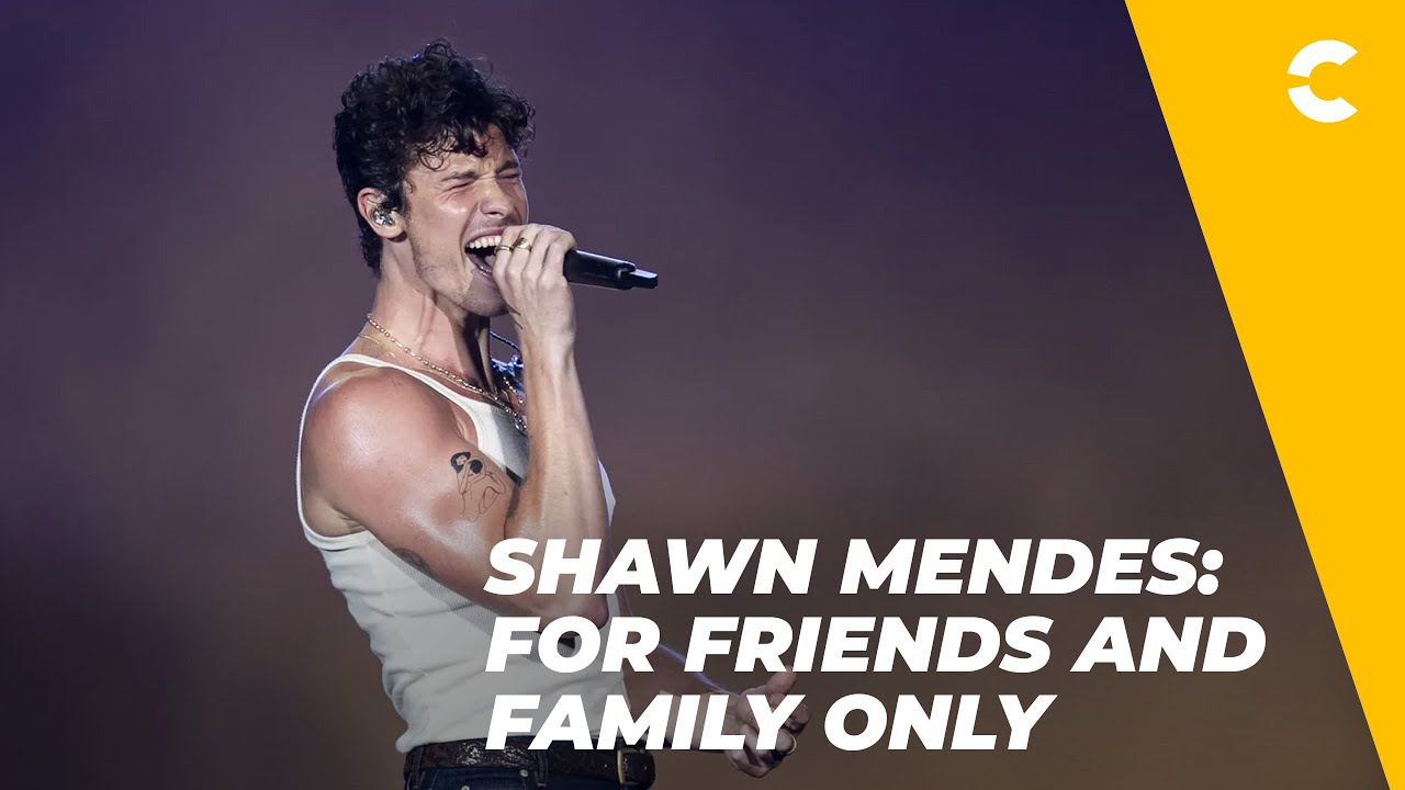 SHAWN MENDES: FOR FRIENDS AND FAMILY ONLY | TRÁILER - YouTube