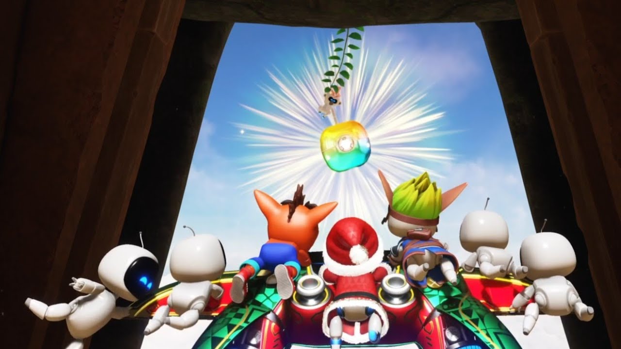 ASTRO BOT. Az-Tech Trail with Santa Bot! PS5 60FPS. All bot and puzzle ...