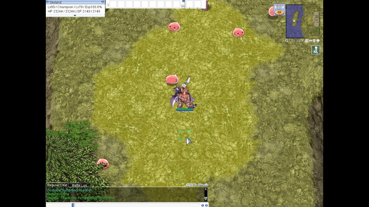 Ragnarok Online New Collection Wings Garment & Weapon Garment - YouTube