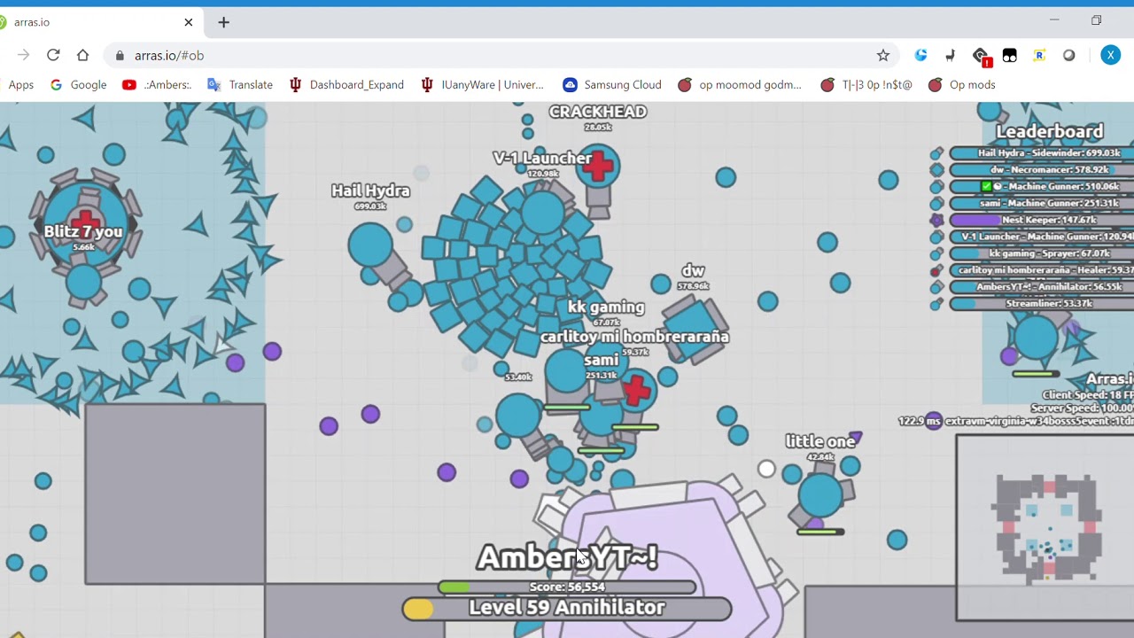 Arras.io Boss Event Playing at night at like 10:50 pm lel im a noob ...