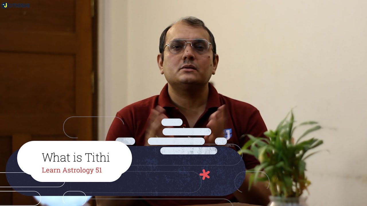 Learn Astrology 51 | What is Thithi @Jothishi - YouTube